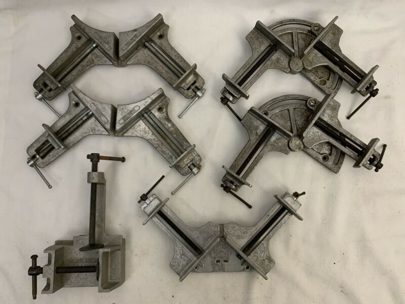 VTG CARPENTRY WOODWORKING CORNER CLAMPS Adjustable Picture Frame ...
