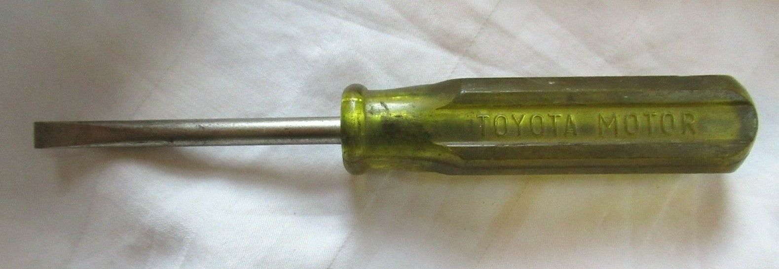 Vintage Toyota Motor Flat Head Screwdriver Made In Japan -- Antique ...