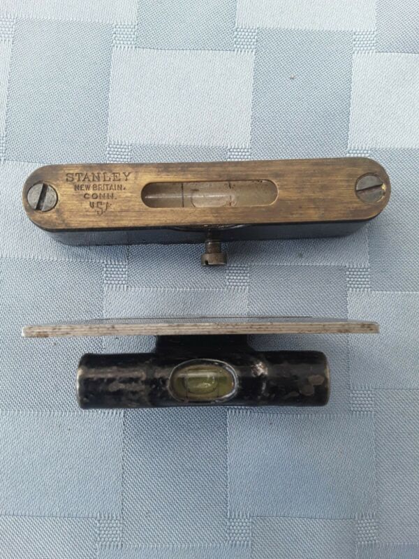 Vintage Stanley Small Line Level Carpenter''s Pocket Level New Britain ...