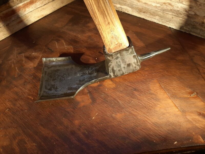 Antique 3 lb Collins & Co Legitimus Shipwrights Adze Timber Framing ...