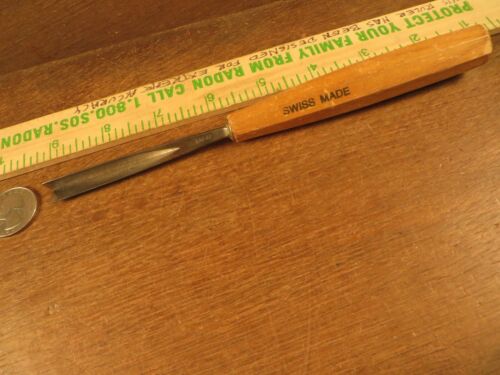 Vintage PFEIL "SWISS MADE" No. 12 Wood Carving Chisel Veiner Tool 7 3/4 ...
