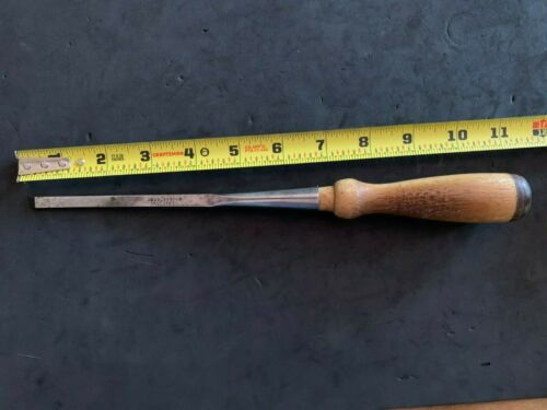Antique Charles Buck 1/4" socket chisel -- Antique Price Guide Details Page