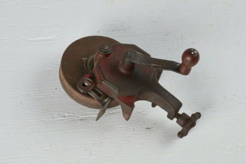 Vintage Hand Crank Bench Grinder - Works perfectly - 4" wheel ...