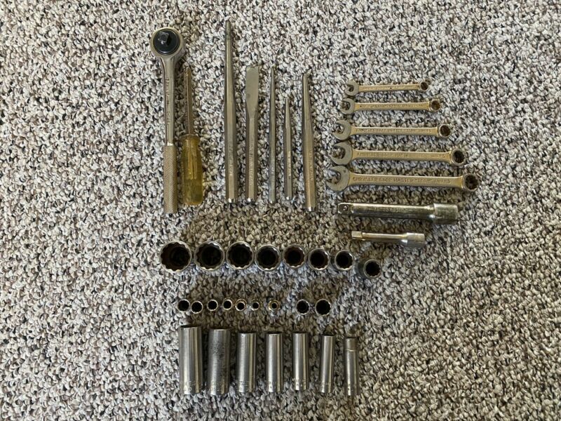 Chrysler MTSC Gold Tool Award - Bonney Gold Tool Lot Ratchet Sockets ...