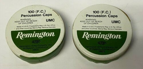 (2) Vintage Remington Arms Company, Inc. NO.10 Percussion Caps - NEW ...
