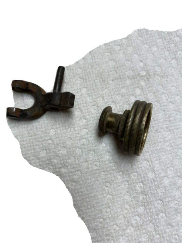 Vintage Stanley plane parts, Brass Hand Wheel & Frog Yoke Part ...