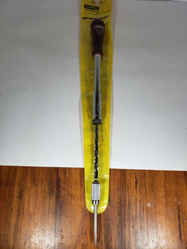 Vintage Stanley Yankee 68 #130-(130A) Spiral Ratchet Screwdriver Push ...