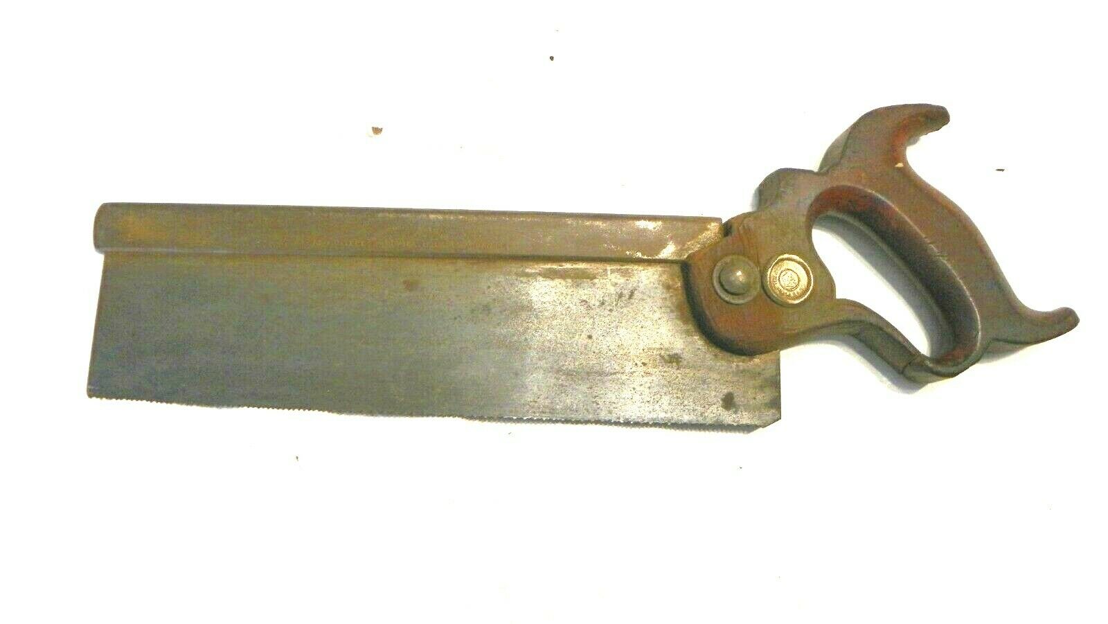 vtg H. Disston & sons 10'''' back saw 15 ppi -- Antique Price Guide ...