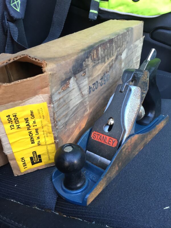 STANLEY C557B VINTAGE SMOOTH BOTTOM HAND PLANE 9 3/4" VTG -- Antique ...