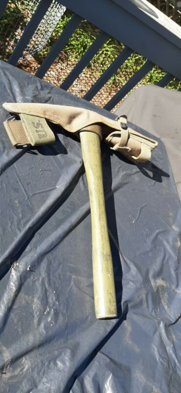 Plumb 1944 W. W. ll Hand Trench Pick Axe w/ Sheath -- Antique Price ...