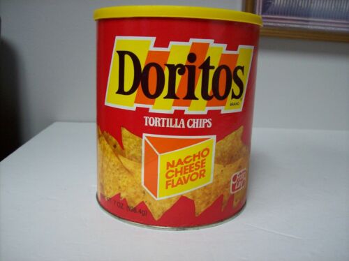 Frito Lay Dorito Canister - 1992 - Full of Product -- Antique Price ...