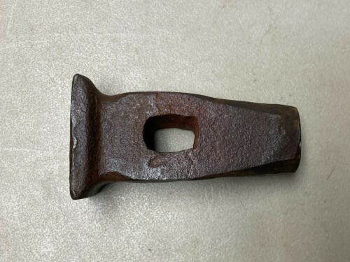 Vintage blacksmith flatter hammer head unmarked old forge anvil tool ...