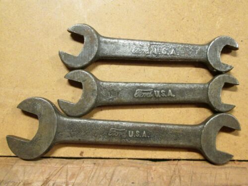 3 Original FORD WRENCHES, Model T or A Tool Kit -- Antique Price Guide ...