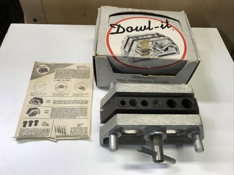 Dowl-It Self-Centering Dowel Drill Guide Model No. 1000 in Box ...