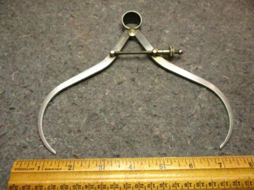 VINTAGE OUTSIDE CALIPERS/CRAFTSMAN MADE IN U.S.A./6" LONG/NICE GENTLY ...