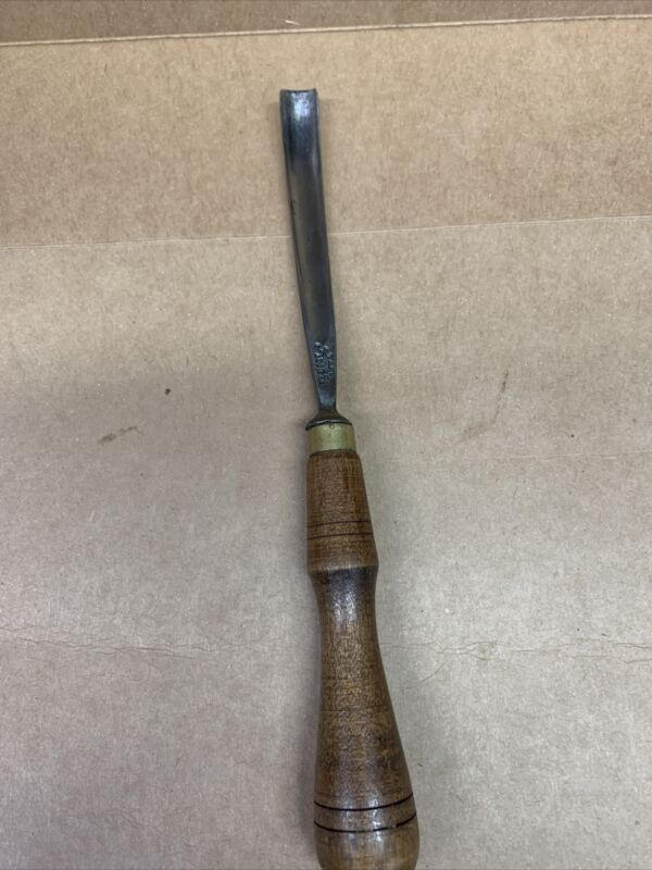 VINTAGE D R BARTON WOOD LATHE TOOL -- Antique Price Guide Details Page