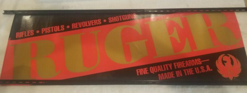 Vintage Ruger Advertising Poster 36 x 12" -- Antique Price Guide ...