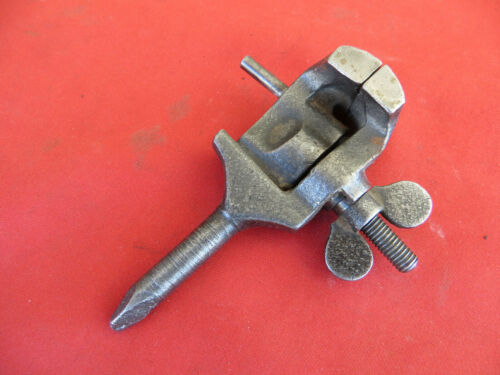 Antique Small Hand Vise Stump Jeweler Gunsmith Machinist Post Mini ...