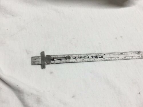 Snap On Tools 6" Scale Ruler w/pocket clip Made In USA -- Antique Price ...