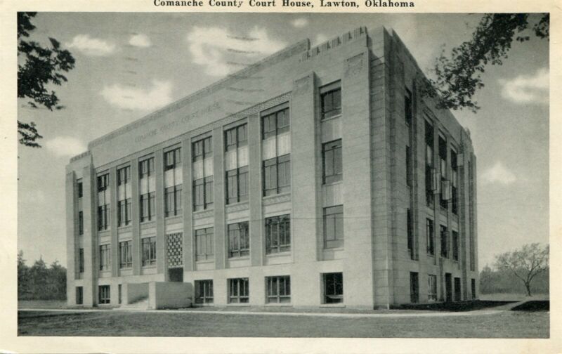 OK OKLAHOMA LAWTON / COMANCHE COUNTY COURT HOUSE -- Antique Price Guide ...