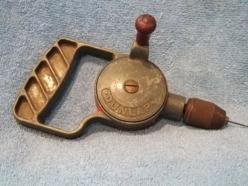 DUNLAP MANUAL HAND DRILL -- Antique Price Guide Details Page