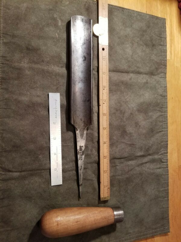 Vintage W. Butcher Cast Steel Large Gouge -- Antique Price Guide ...