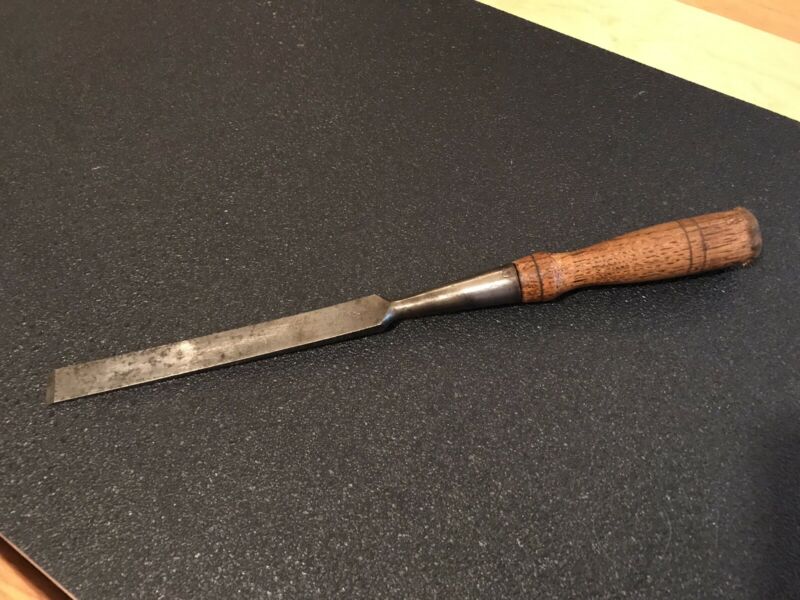 Vintage G.I. MIX & CO. 5/8 Wide No. 1 EX Firmer Chisel Square Edge ...