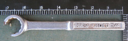 vintage Proto 3/4'''' Flare Nut Wrench 3724 -- Antique Price Guide ...