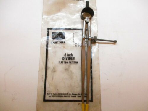 Vintage Craftsman 6 inch Divider Flat Leg Pattern No. 38576 with ...