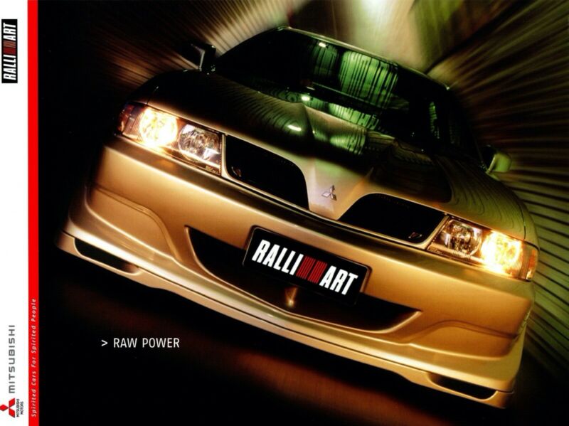 Mitsubishi Ralliart Australian Magna Brochure 2002 -- Antique Price ...
