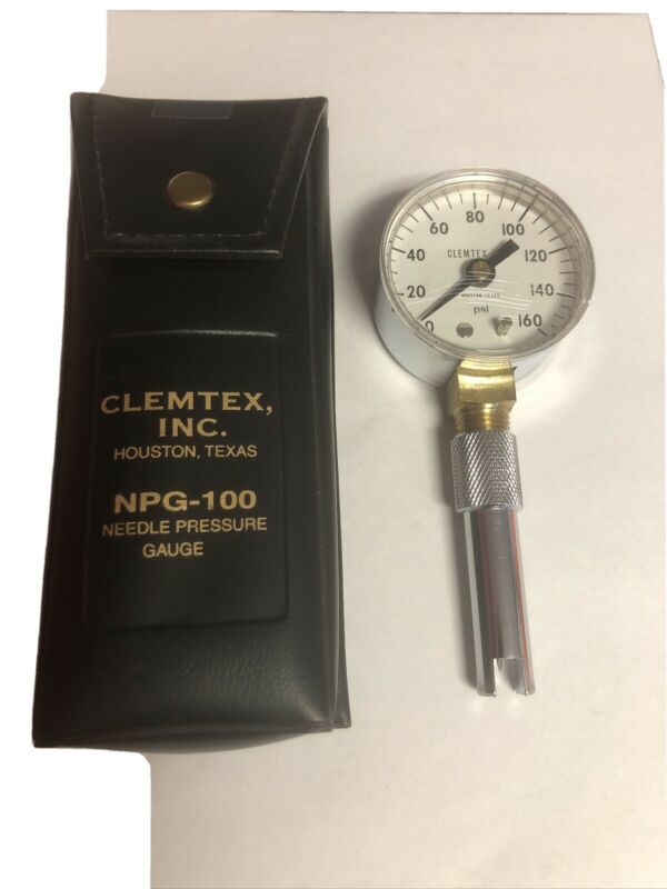 clemtex npg-100 needle pressure gauge -- Antique Price Guide Details Page