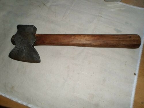 Antique 1800''s Broad Axe With Original Handle Marked U.S.R.S. LOOK ...