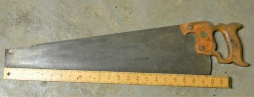 Vintage Disston Handsaw Crosscut Laser Straight 8 TPI -- Antique Price ...
