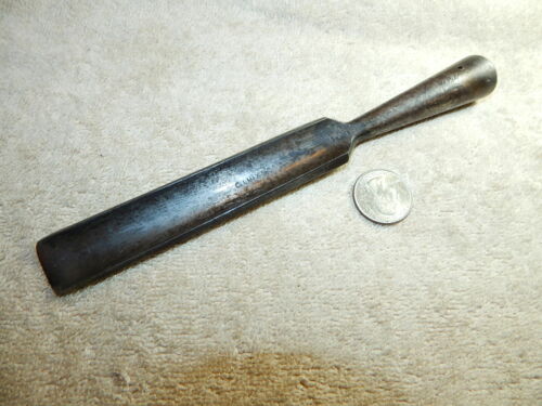 Socket gouge chisel, 3/4" wide, 6 sweep, GI MIX make -- Antique Price Guide Details Page