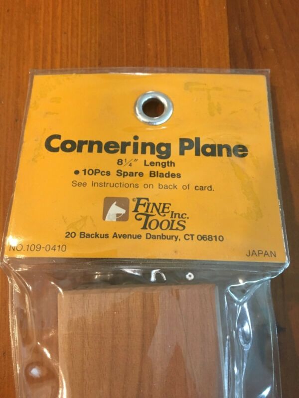 Wood Working Cornering Plane. 30 and 60 Degree Angles- Made in Japan ...