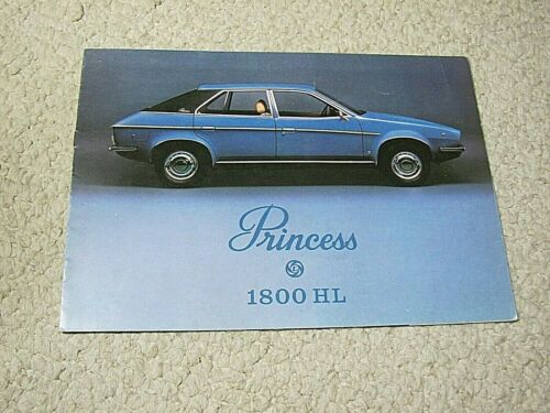 1978 BL PRINCESS (UK) SALES BROCHURE... -- Antique Price Guide Details Page