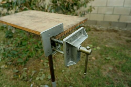 Vintage STANLEY No.80-702 Woodworking Vise Table Mount,Corner Vice,Made ...