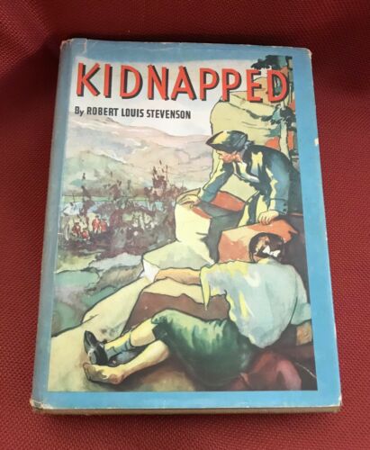 Rare! Kidnapped by Robert Lewis Stevenson Copyright 1935 Hardcover Dust Jacket -- Antique Price ...