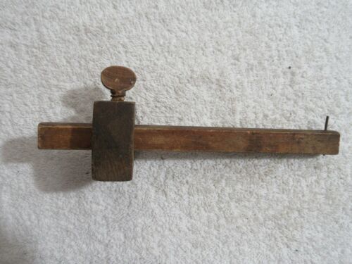 vintage wood marking scribe depth gauge tool lot S -- Antique Price ...