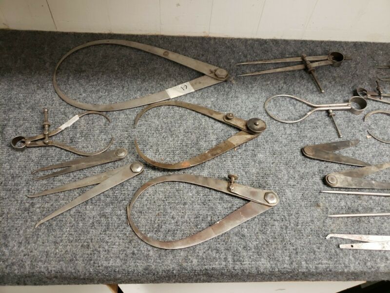 Vintage Machinists Measuring Calipers -- Antique Price Guide Details Page