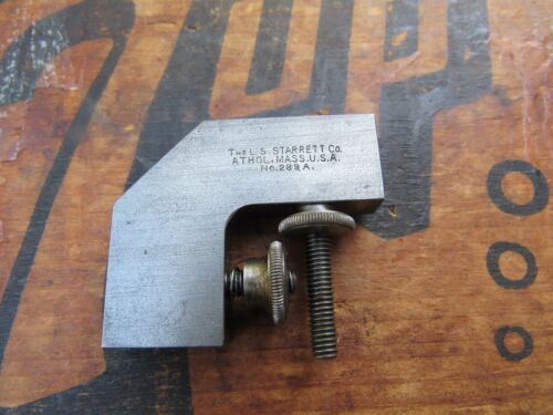MACHINIST LATHE MILL Starrett No 289A Ruler Scale Combination Gage ...