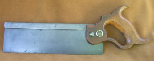 Antique 10" Jackson Back Saw 14 TPI -- Antique Price Guide Details Page