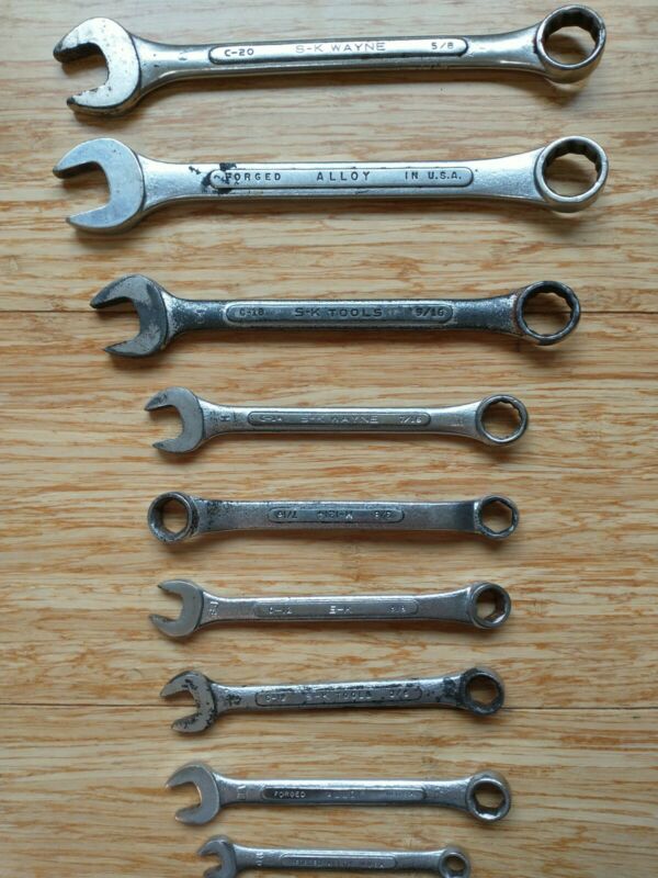 Lot of SK Tool Wrenches -- Antique Price Guide Details Page