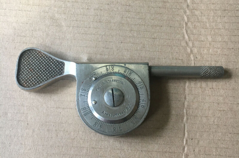 ANTIQUE VINTAGE # 104 STARRETT SPEED INDICATOR WITH BOX -- Antique ...