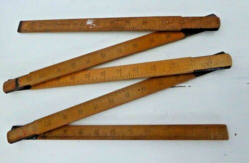 Long Vintage Rabone 5 Foot Boxwood Folding Ruler -- Antique Price Guide ...