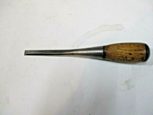 VINTAGE STANLEY SWEETHEART 3/8" EVERLASTING CHISEL, 4 PATENT DATES ...