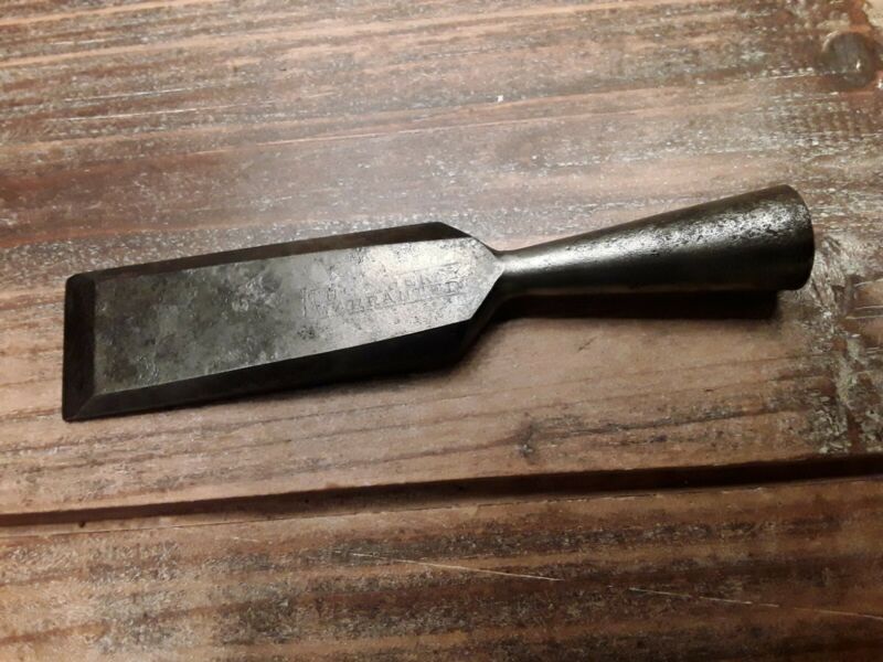 Vintage T H WITHERBY The Edge Tool Works 1" Socket Chisel no Handle ...