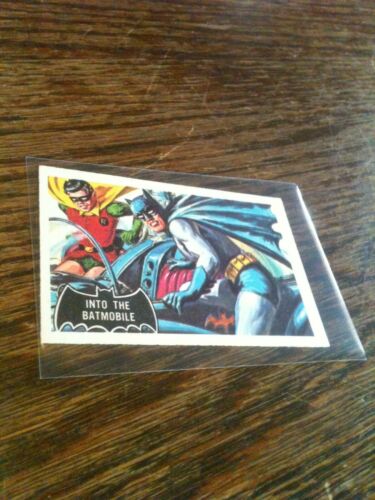 1966 Batman A&BC Black Bat Orange Back #8 Batmobile Joker DC Comics ...