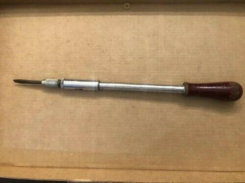 Vintage Stanley Yankee No. 131A Spiral Ratchet Push Screwdriver USA ...