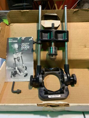 Vintage Sears Craftsman Precision Drill Guide / Portable Drill Press ...